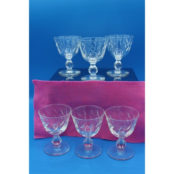 Dining | Libbey Colonial Heritage Cocktail Glasses Set Of 6 Cut ...